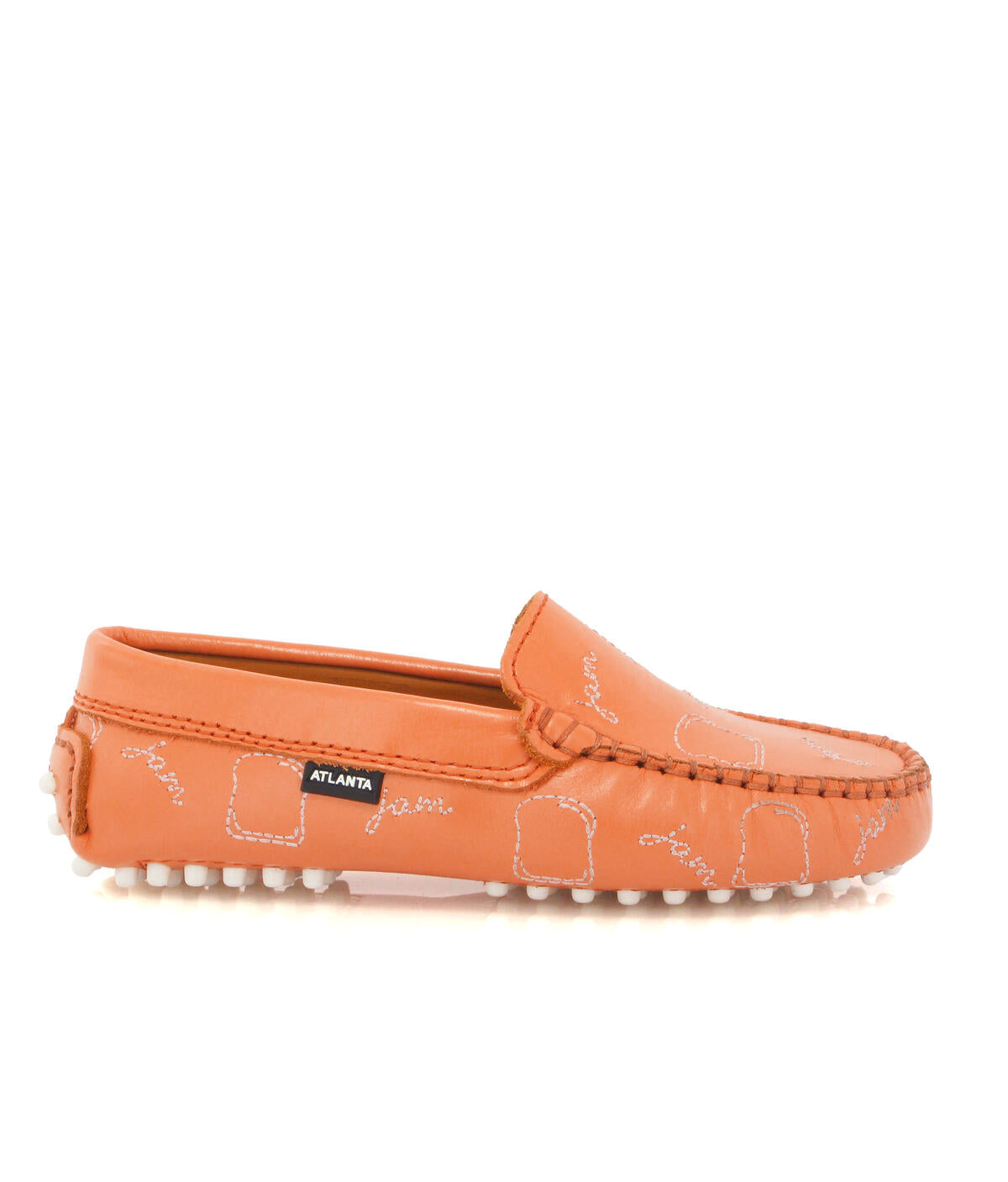 Plain Drivers in sierra antik leather - Peach jam & toast - Atlanta ...