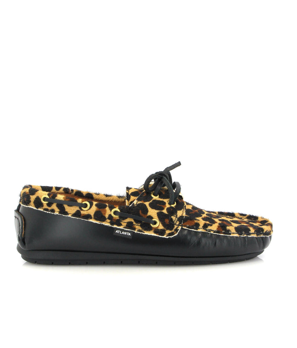 Regatta Walkers - leopard pony hair - Atlanta Mocassin