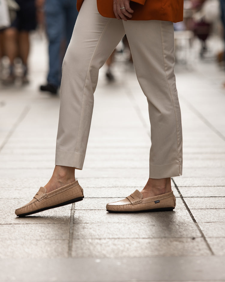 032 Walkers - rose gold metallic - Atlanta Mocassin