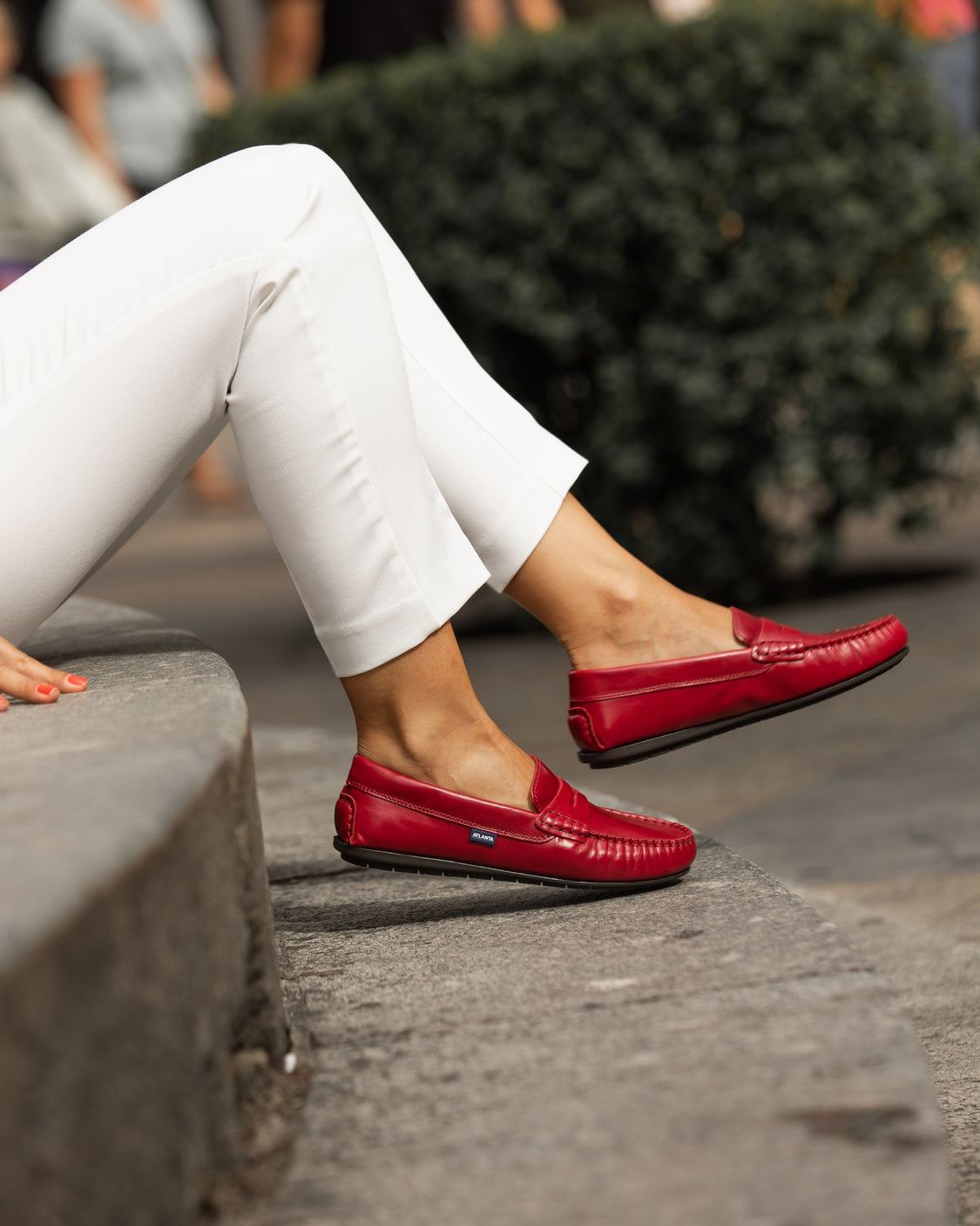 032 Walkers - rose gold metallic - Atlanta Mocassin