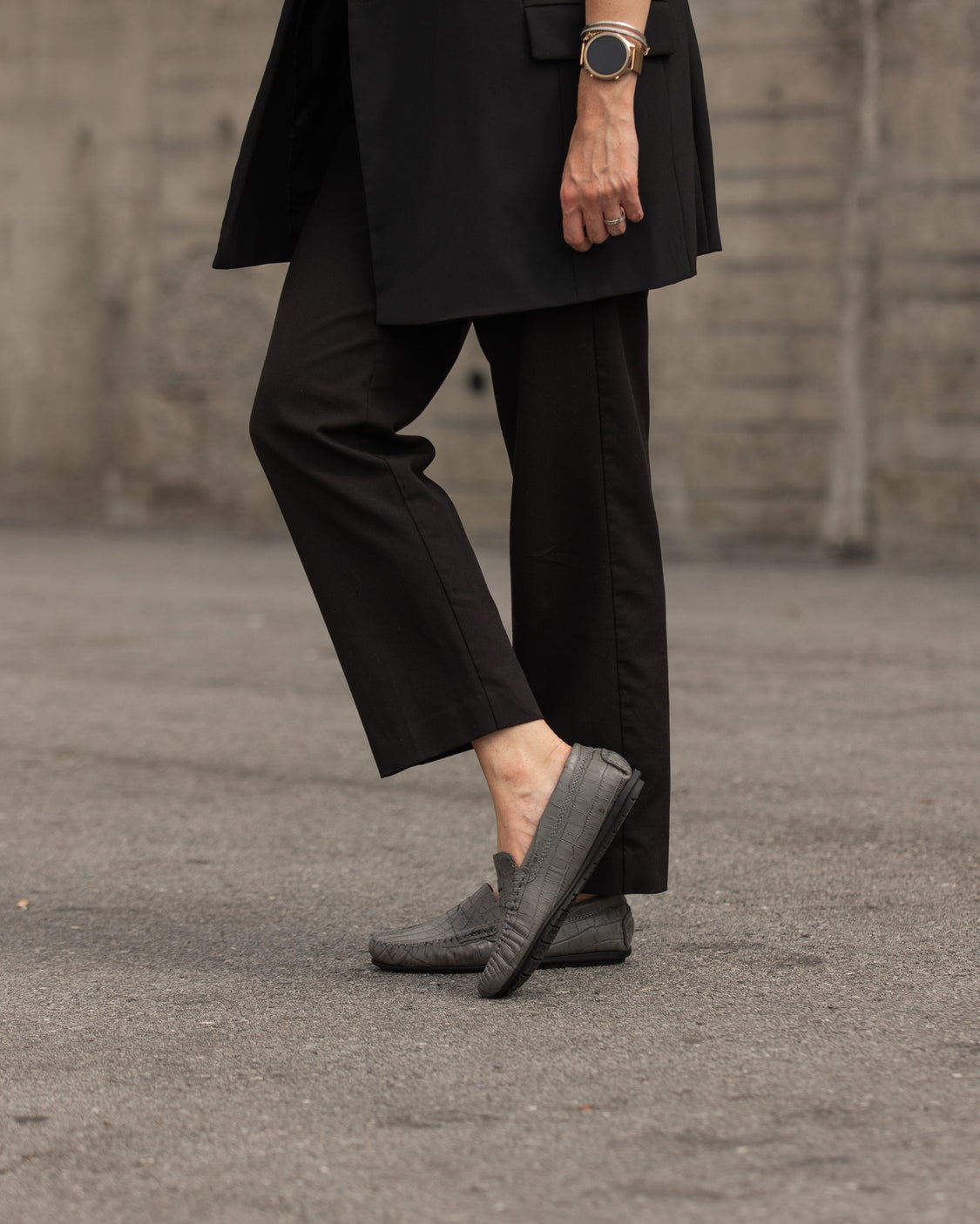 032 Walkers - rose gold metallic - Atlanta Mocassin