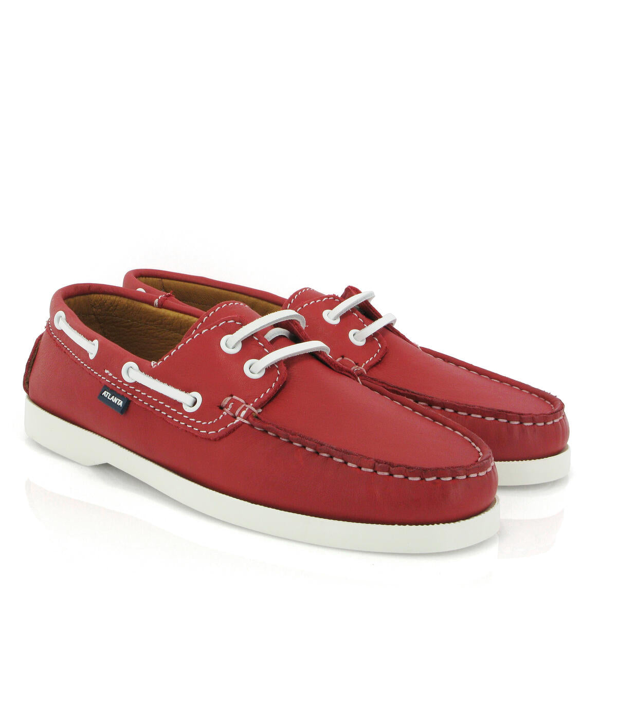 Regatta - red soft nappa - Atlanta Mocassin
