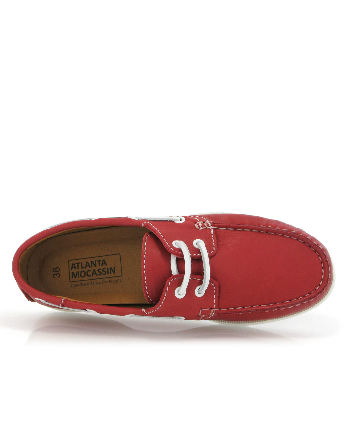 Regatta - red soft nappa - Atlanta Mocassin